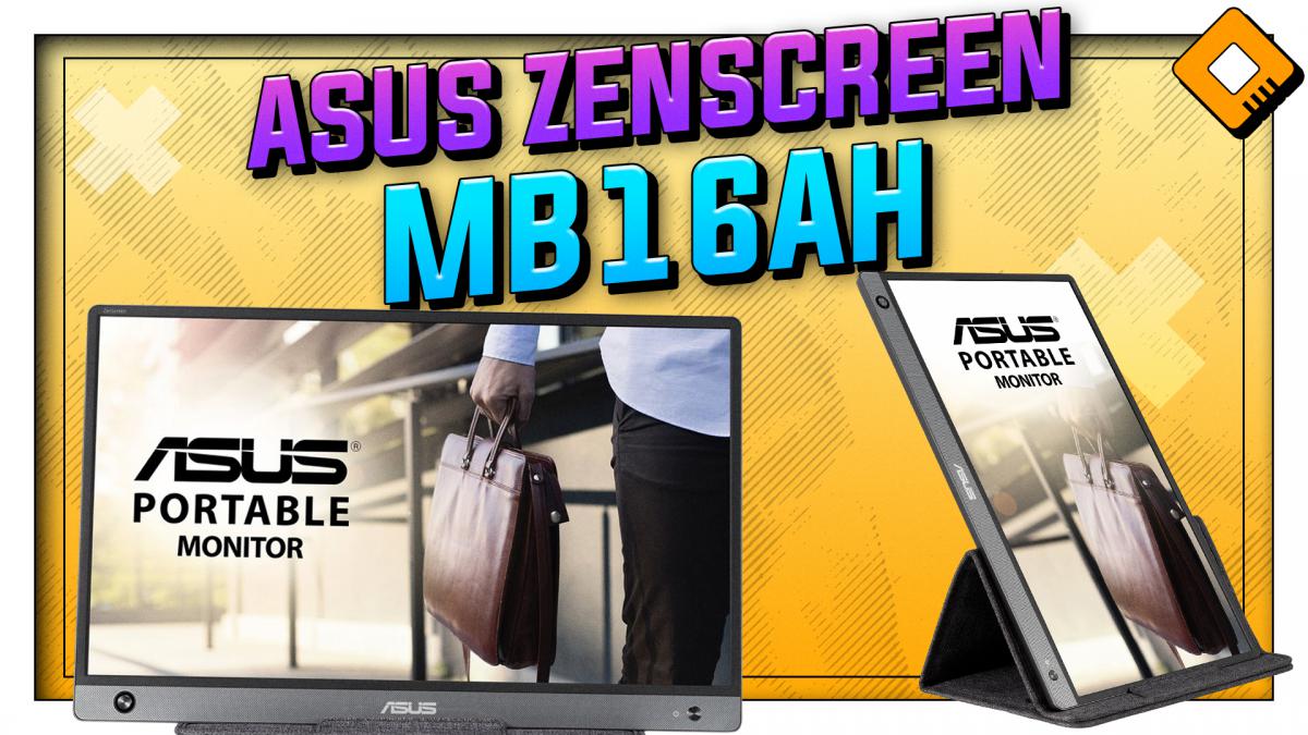 ASUS ZenScreen MB16AH หน้าจอพกพา สะดวกกับการใช้งานทุกสถานที่