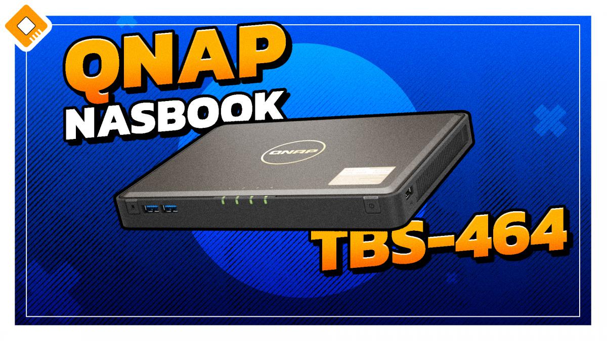 รีวิว NAS รูปแบบใหม่ ออกแบบดี พกได้ ใช้ M.2 - QNAP NASBOOK TBS-464