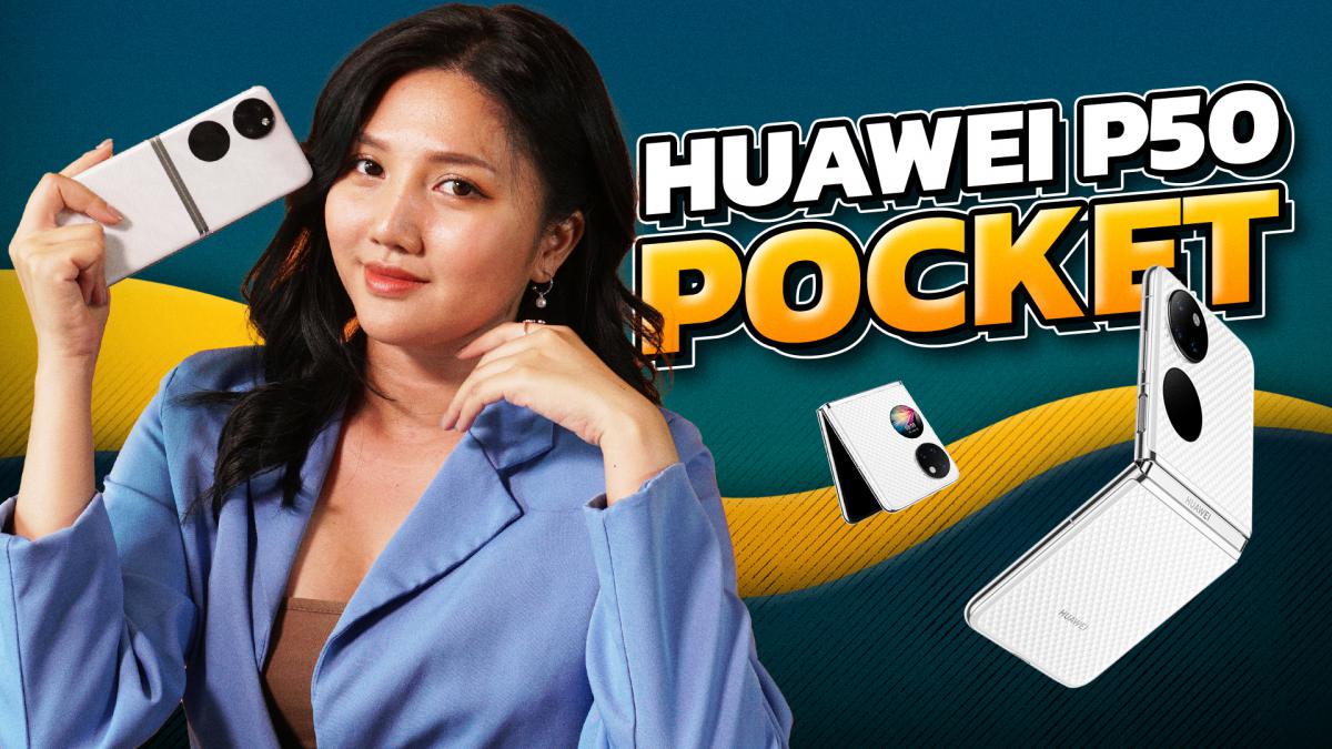 พาส่อง Huawei P50 Pocket - Smartphone จอพับ รุ่นท๊อปสุดของแบรนด์